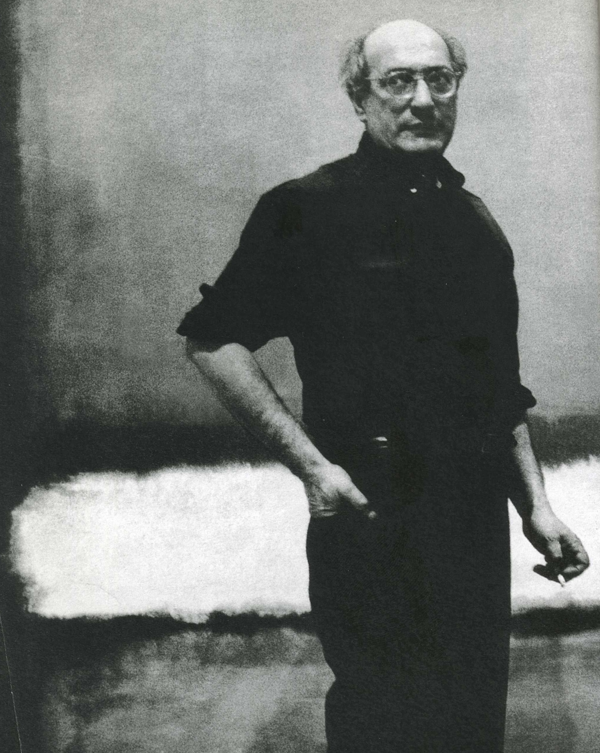 Mark Rothko (1903-1970) en su estudio hacia 1961 – Aula de Filosofía de ...